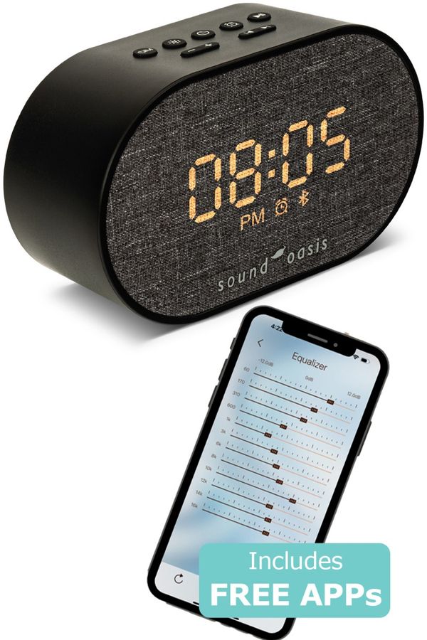 Sound Oasis BST-150T Alarm Clock Tinnitus Sound Therapy System