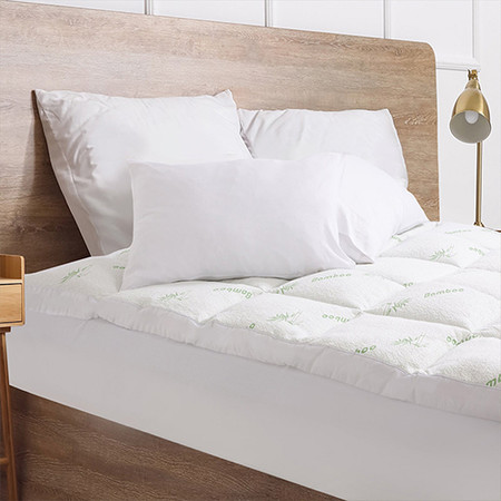 Luxury Bamboo Covered Mattress Topper 1000 GSM